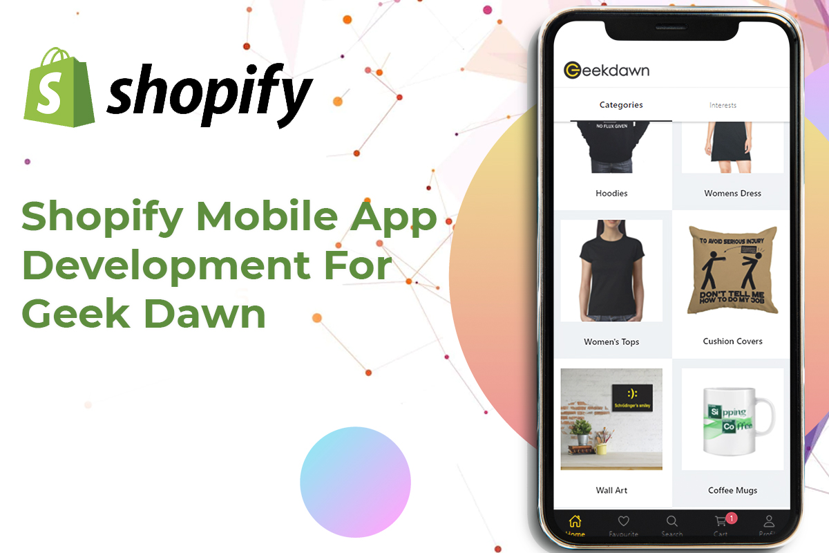 SAP Support Services Shopify MobileApp Buildup For GeekDawn